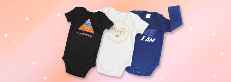 How To Design A Custom Baby Onesie | Customistic